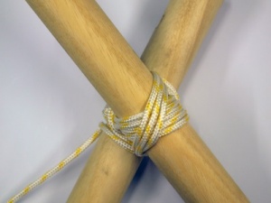 Diagonal Lashing | Scouting Resources UK